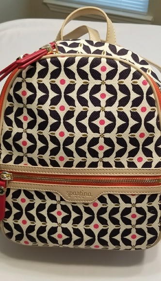 Spartina 449 | Bags | Spartina 449 Backpack Leather And Canvas | Poshmark